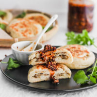 Healthier Sichuan-Style Guo Kui (Spicy Meat-Filled Crispy Flatbread ...