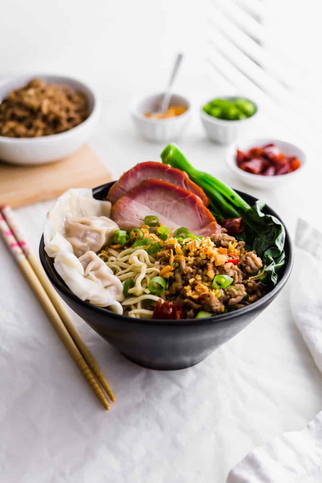 Kolo Mee (Dry Sarawak Malaysian Chinese Noodles) | Sift & Simmer