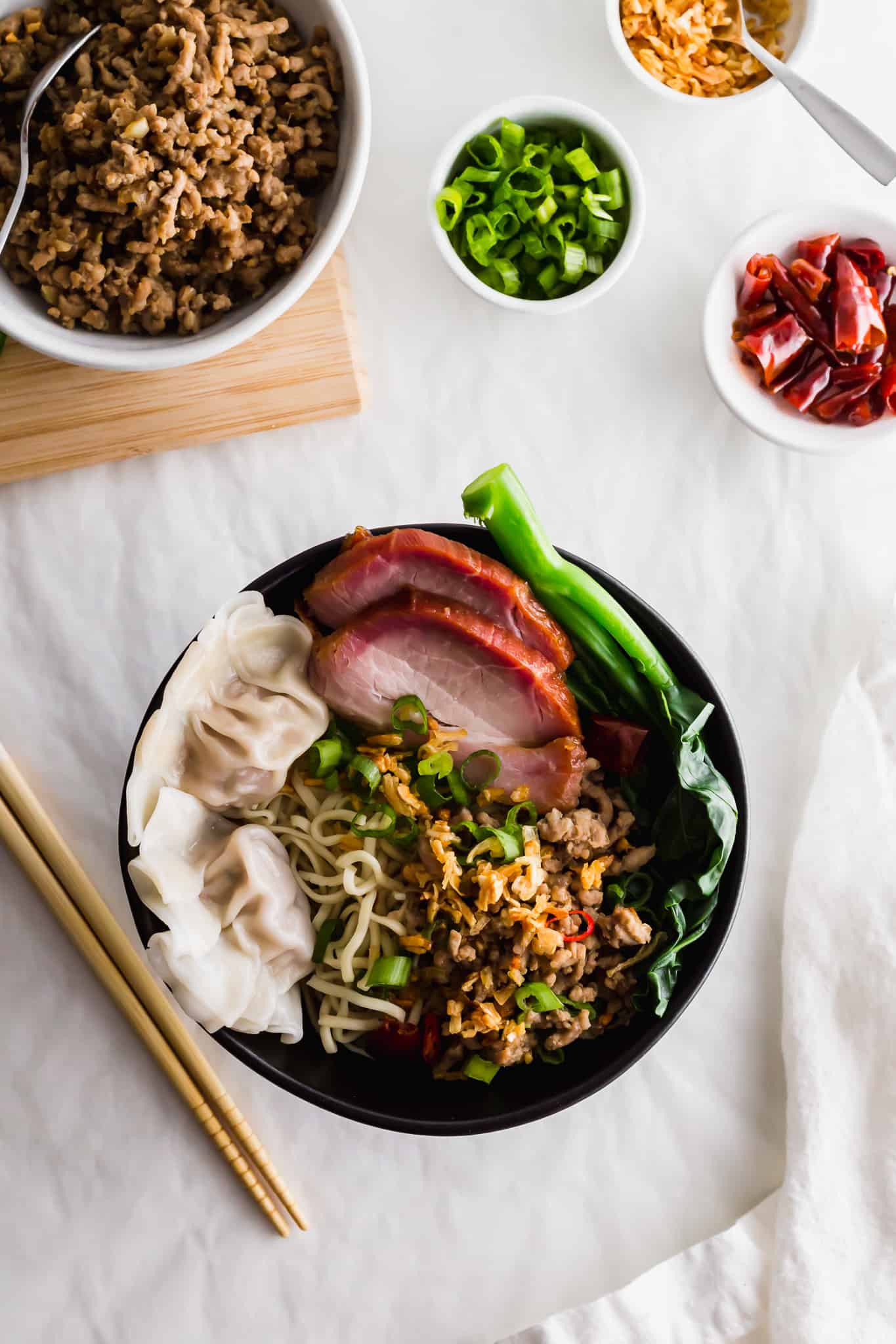 Kolo Mee (Dry Sarawak Malaysian Chinese Noodles) | Sift & Simmer