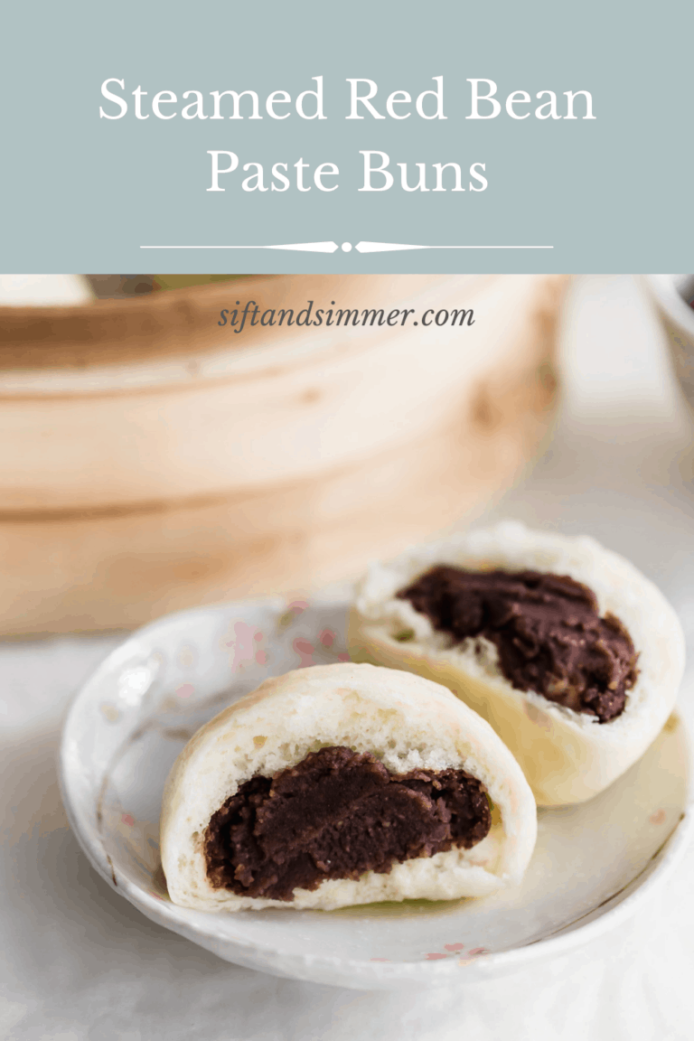 Steamed Red Bean Paste Buns | Sift & Simmer