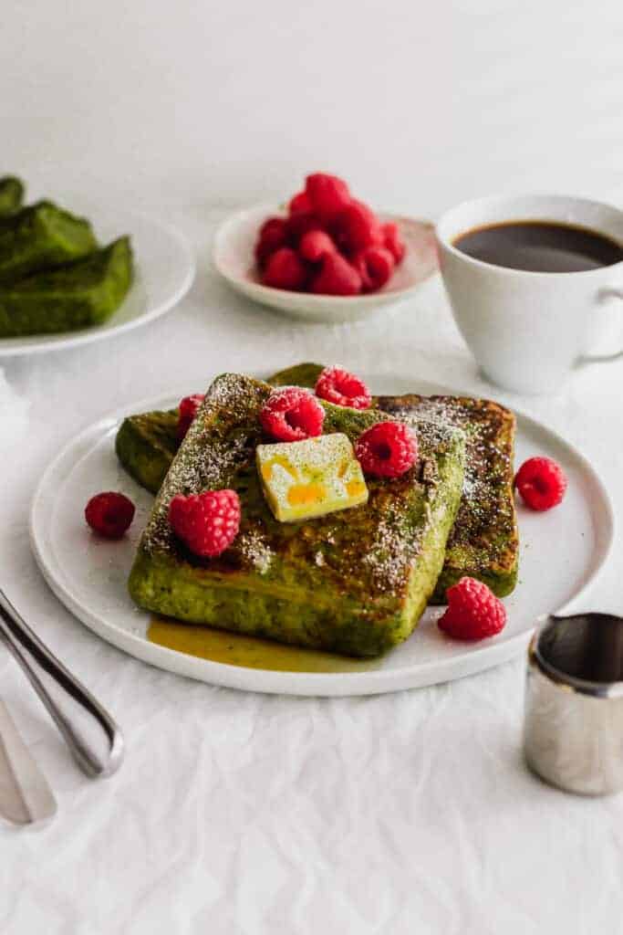 Matcha French Toast | Sift & Simmer