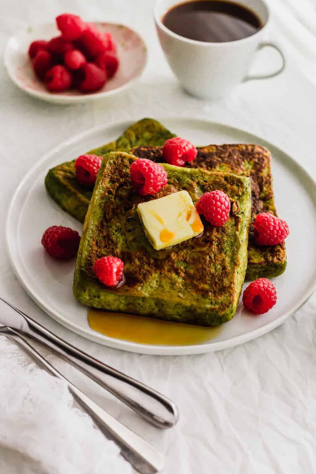 Matcha French Toast | Sift & Simmer