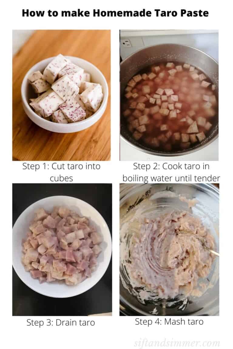 Homemade Taro Paste | Sift & Simmer