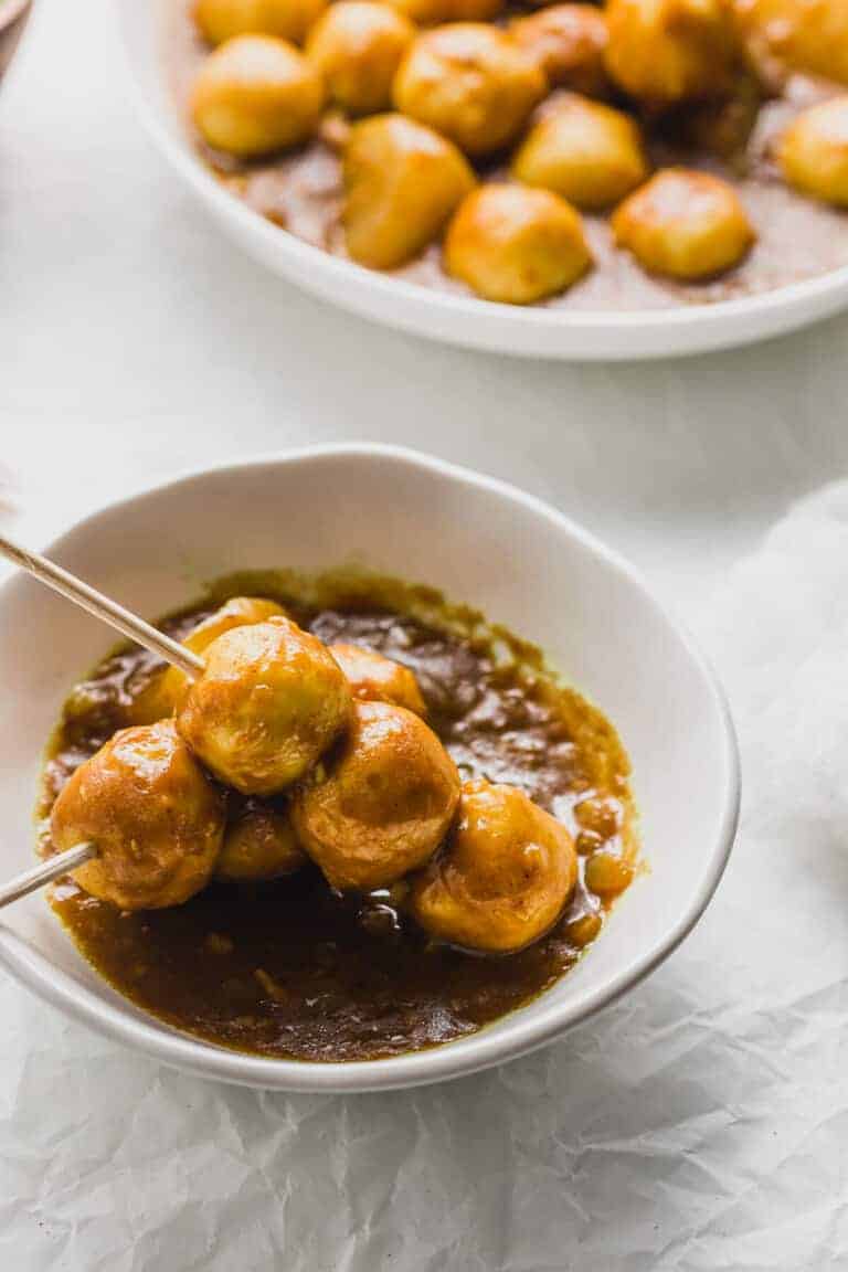 Easy Curry Fish Balls | Sift & Simmer
