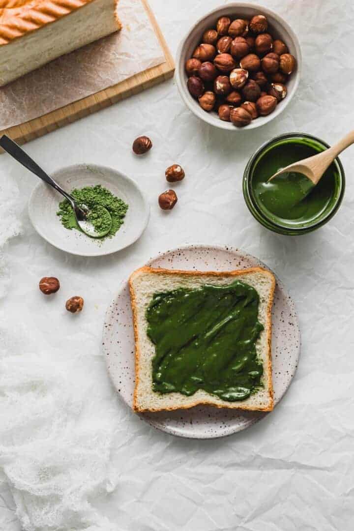 Matcha Hazelnut Spread | Sift & Simmer