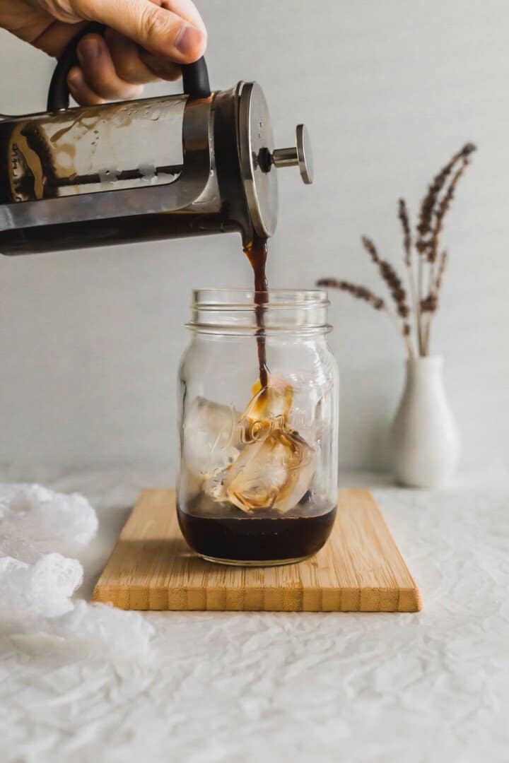 Iced Doppio Espresso with Oat Milk (Starbucks Copycat) | Sift & Simmer
