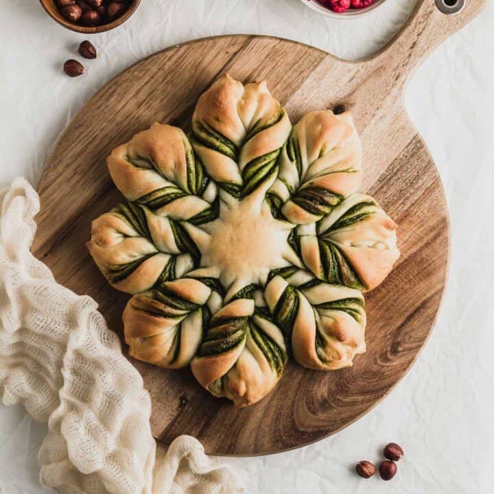 Matcha Star Bread | Sift & Simmer