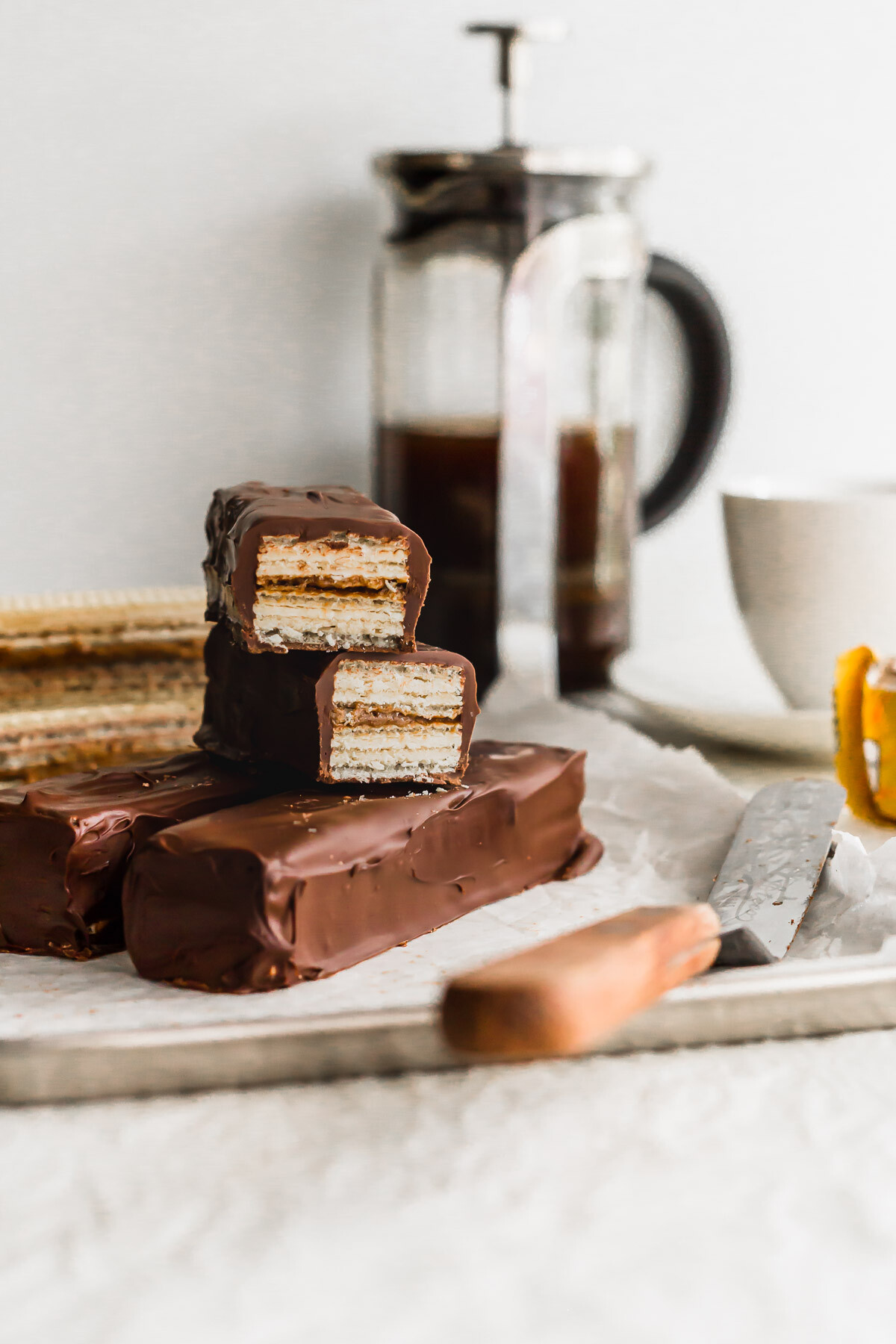 Coffee Crisp Bars Copycat Recipe Sift Simmer