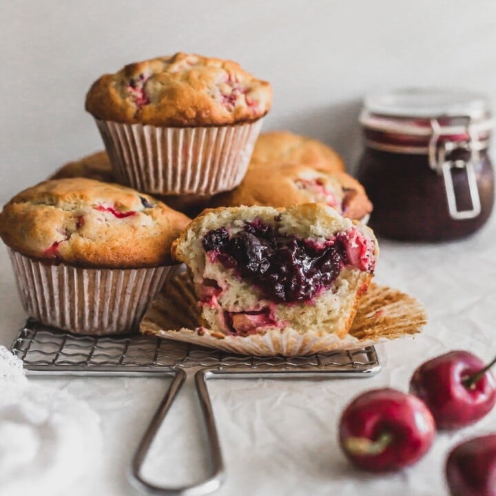 Tim Horton's-Inspired Fruit Explosion Muffins | Sift & Simmer