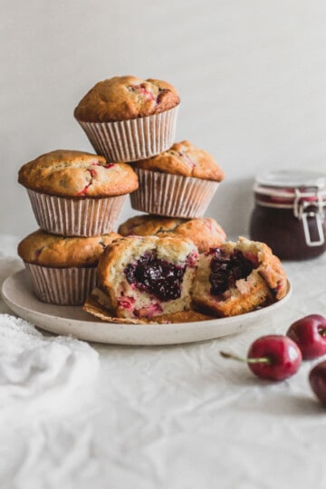 Tim Horton's-Inspired Fruit Explosion Muffins | Sift & Simmer