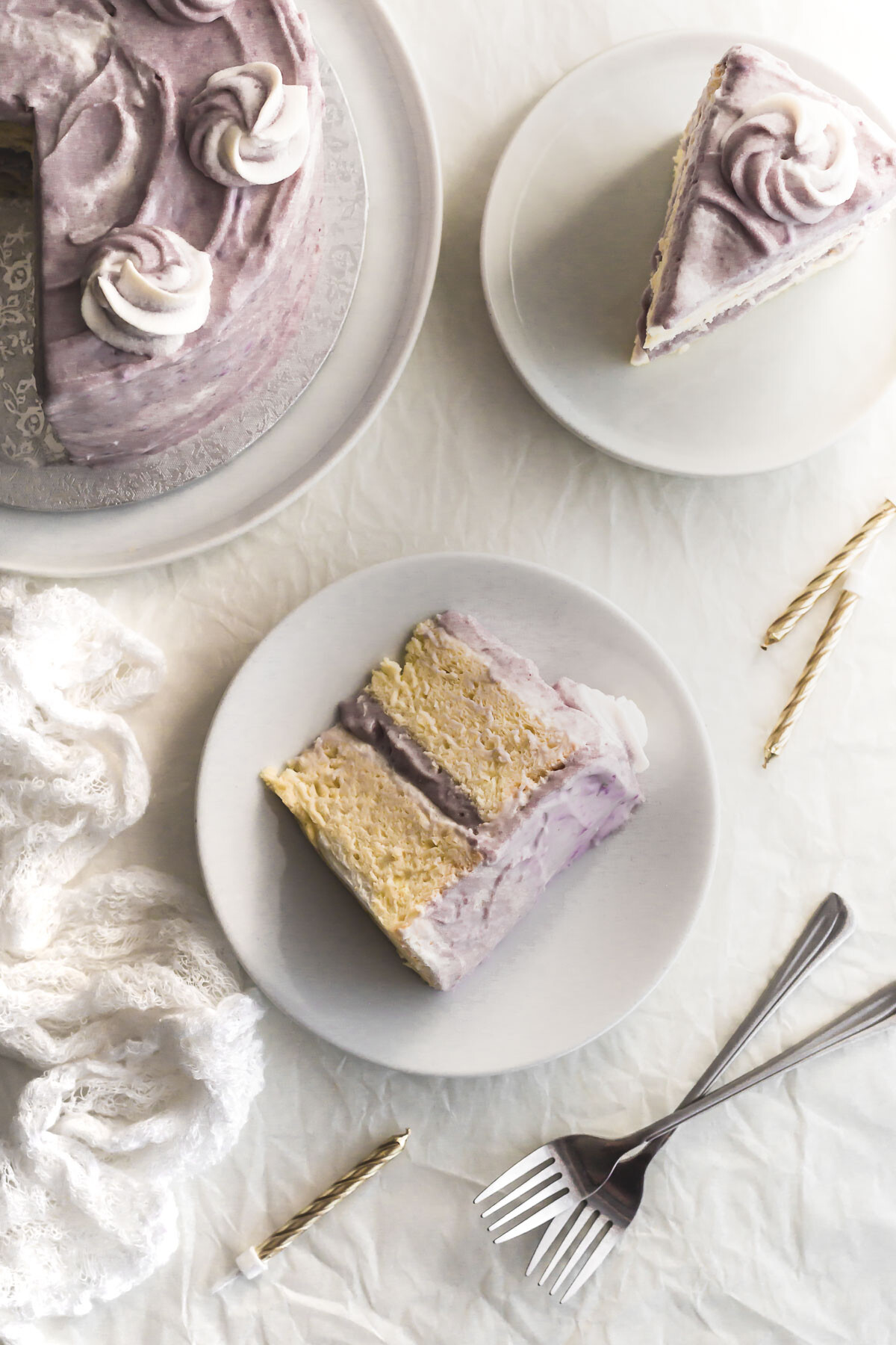 Taro Coconut Cake | Sift & Simmer
