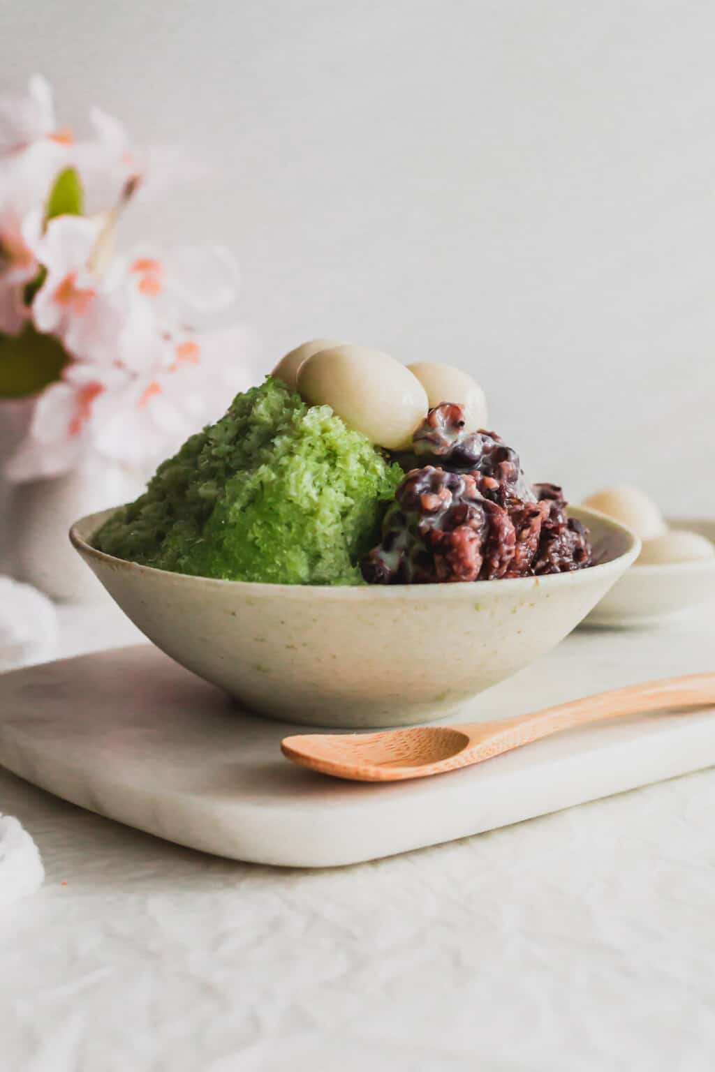 Matcha Bingsu (Green Tea Shaved Ice Dessert) | Sift & Simmer