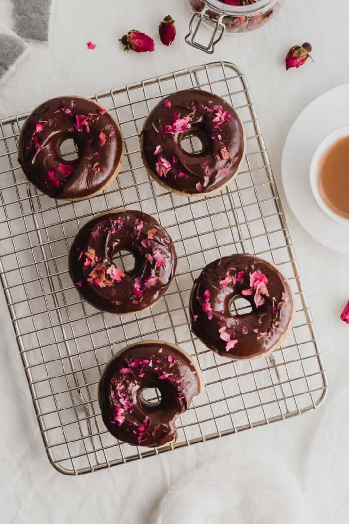 Earl Grey Cake Doughnuts | Sift & Simmer