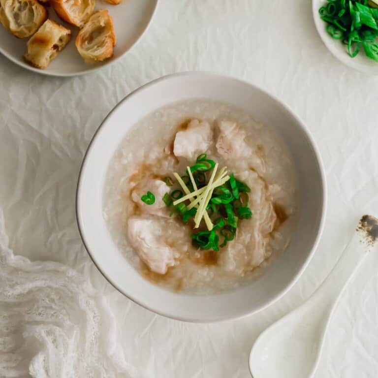 Instant Pot Chicken Congee | Sift & Simmer