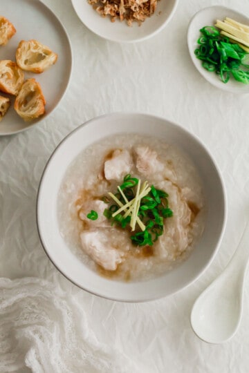 Instant Pot Chicken Congee | Sift & Simmer