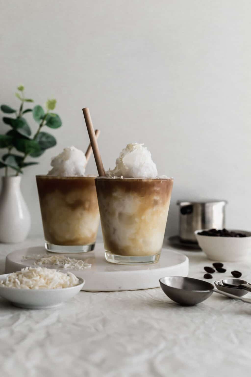 Vietnamese Iced Coconut Coffee | Sift & Simmer