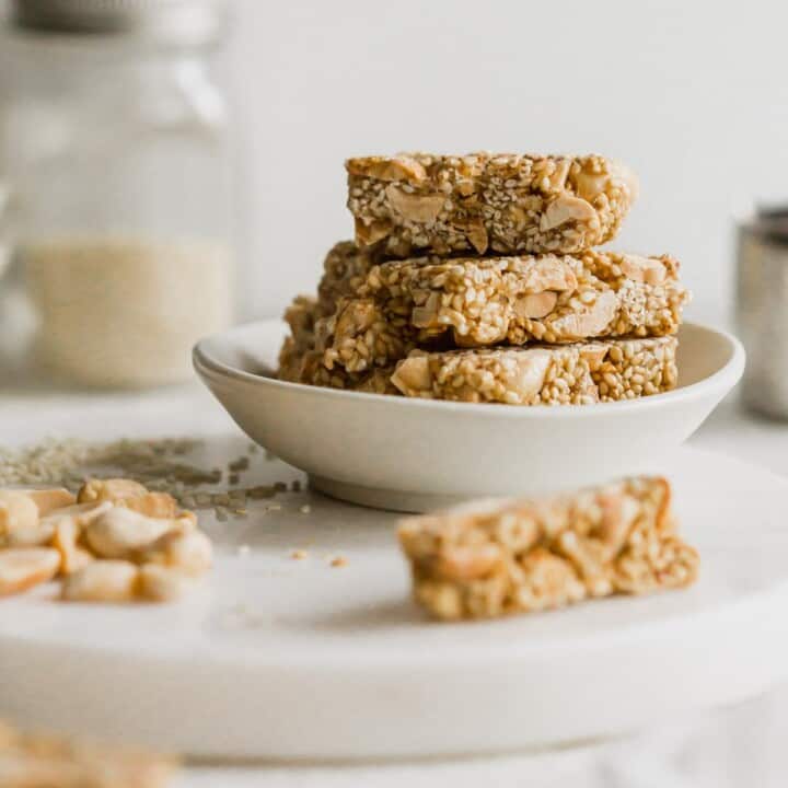 Crunchy Sesame Peanut Candy | Sift & Simmer