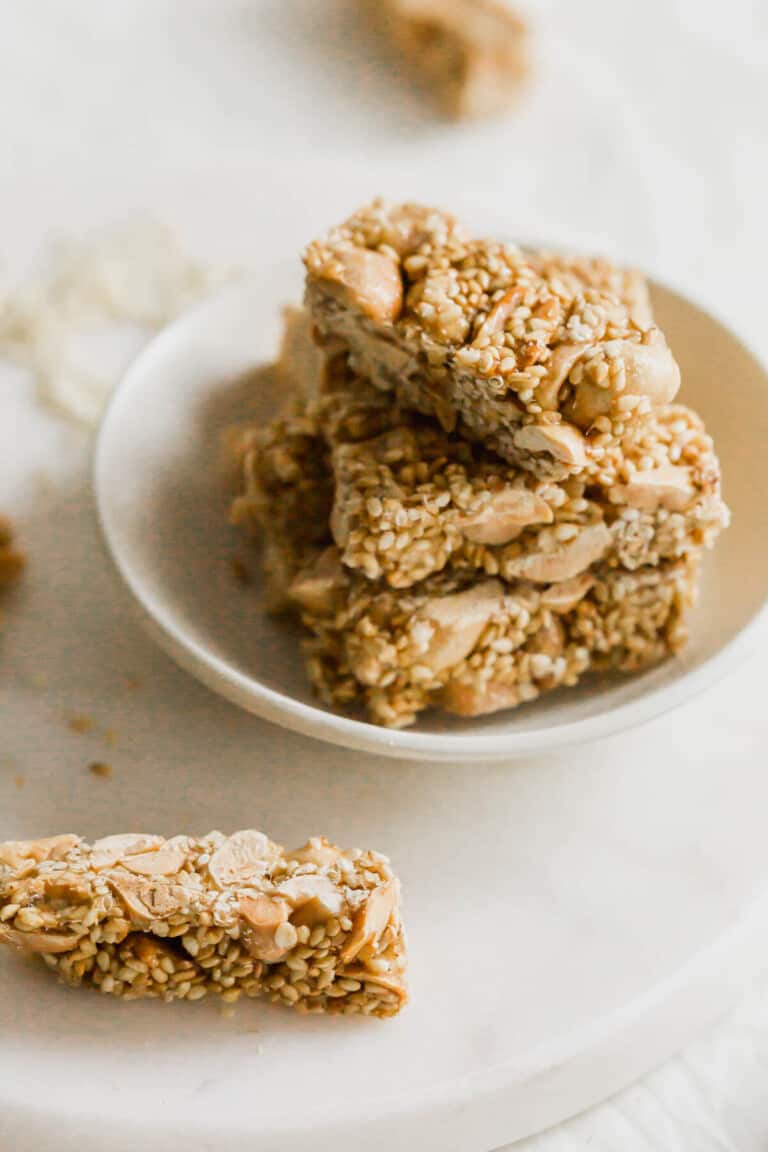 Crunchy Sesame Peanut Candy | Sift & Simmer