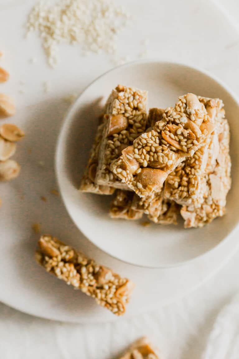 Crunchy Sesame Peanut Candy | Sift & Simmer