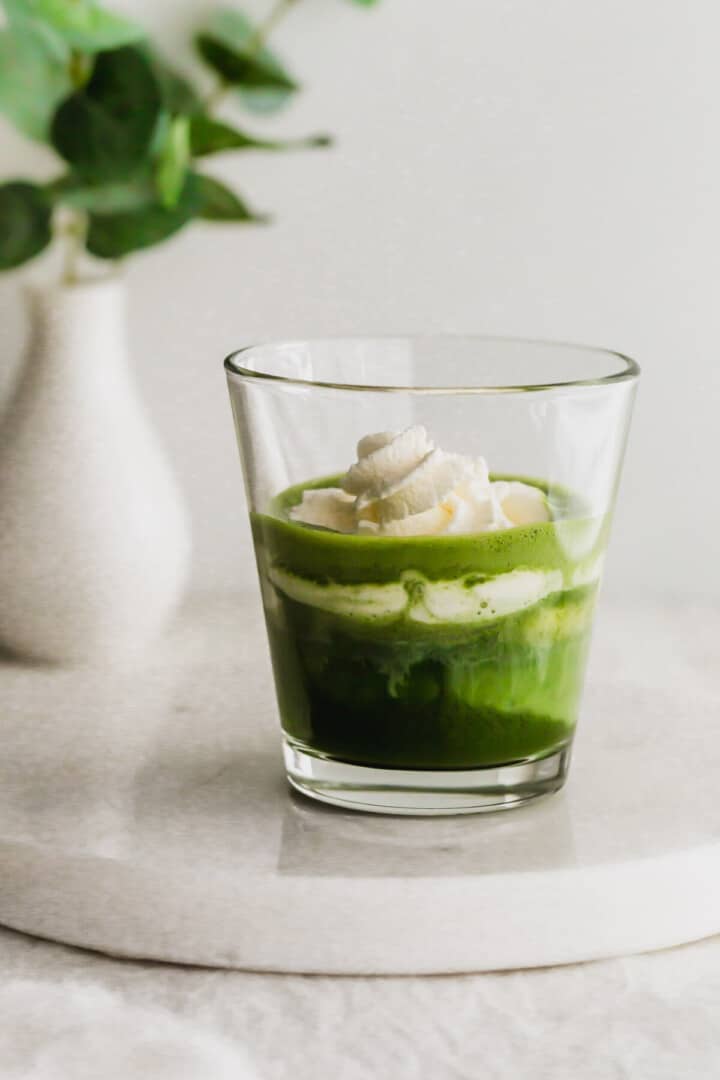 Matcha con Panna (Matcha with Cream) | Sift & Simmer
