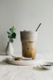 Black Sesame Latte Coffee | Sift & Simmer