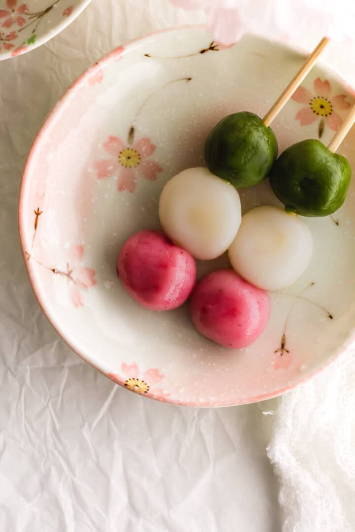 Easy Hanami Dango | Sift & Simmer