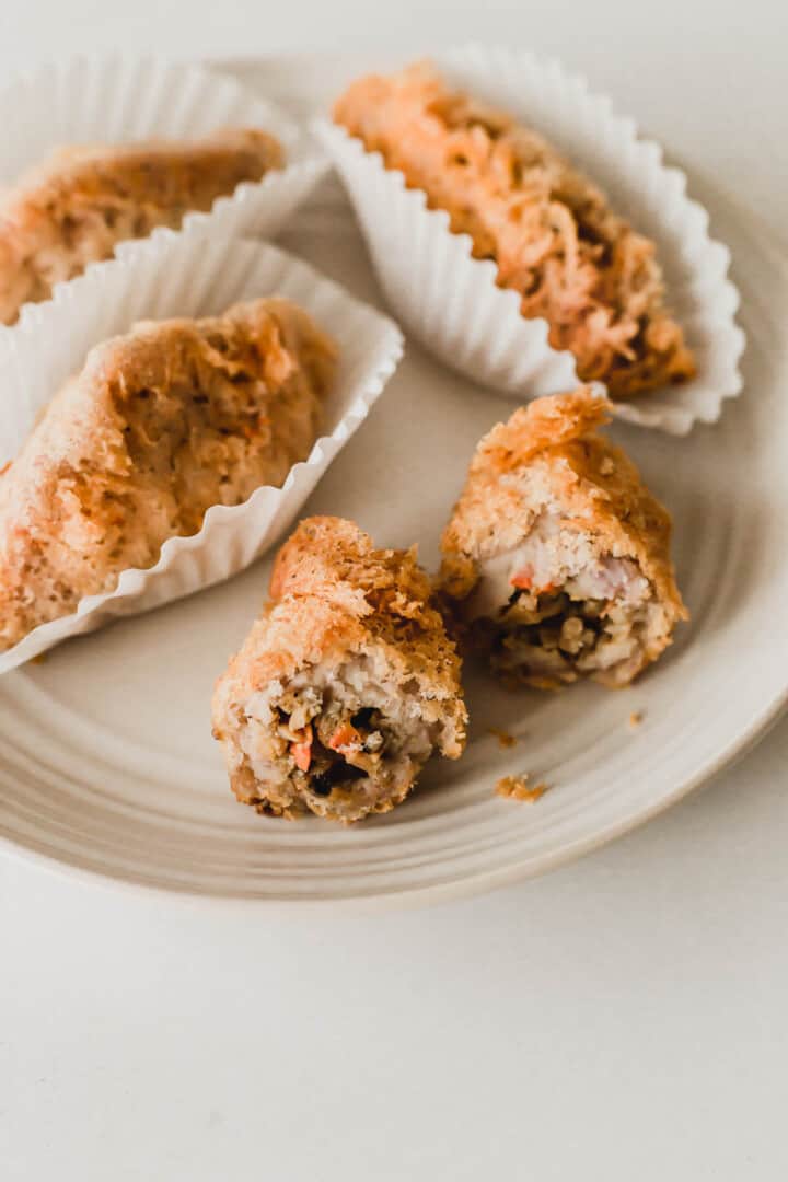 Taro Puffs (Fried Taro Dumplings) Wu Gok 芋角 | Sift & Simmer