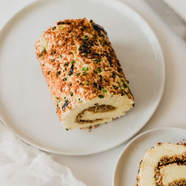 Pork Floss Roll Cake | Sift & Simmer