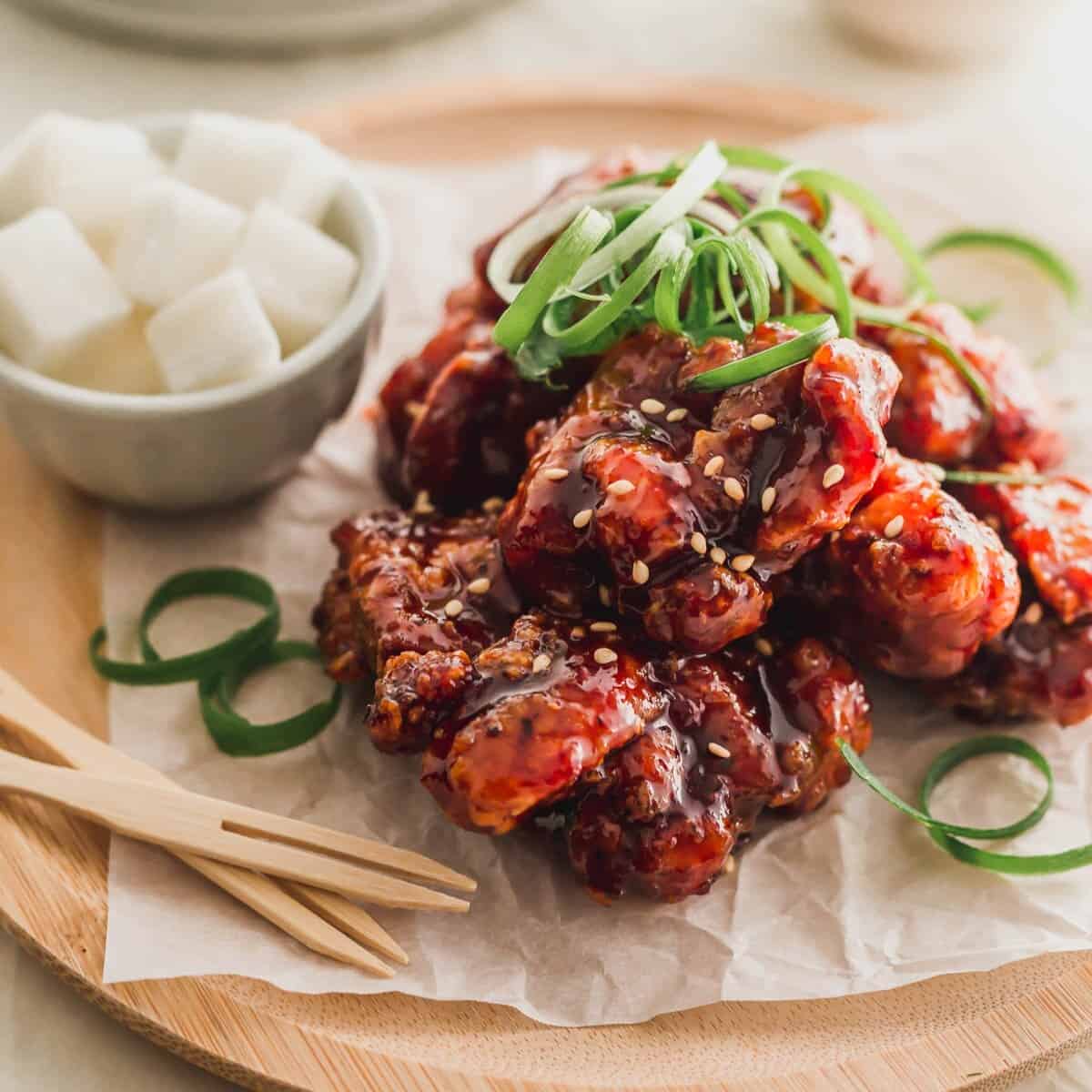 Yangnyeom Fried Chicken Gilded Gingerbread Korean Fried Chicken