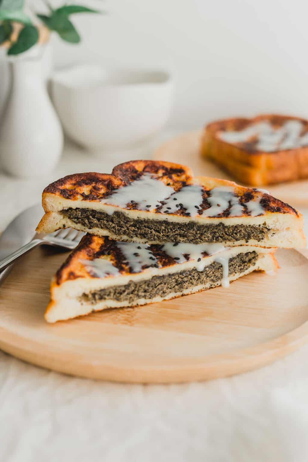 Black Sesame French Toast | Sift & Simmer