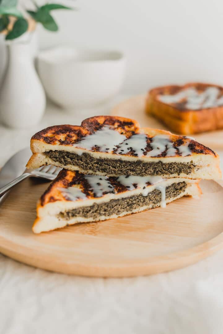Black Sesame French Toast | Sift & Simmer