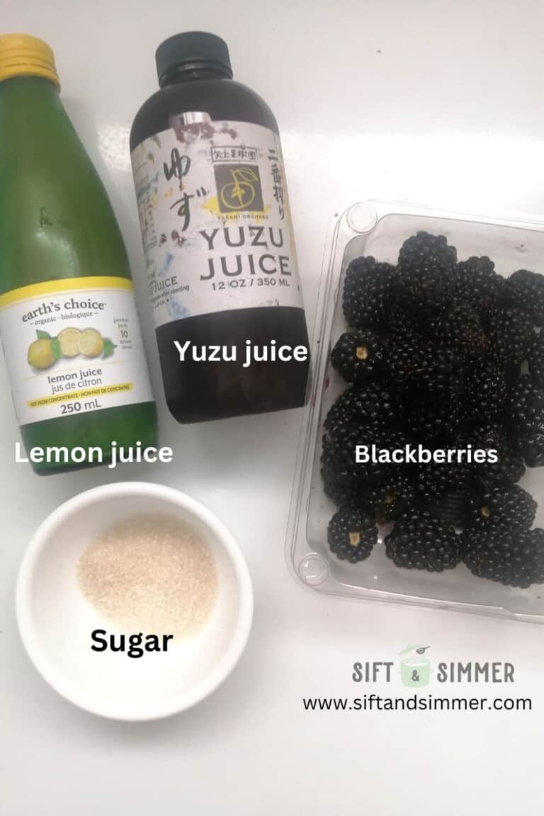 Sparkling Blackberry Yuzu Drink (Tim Horton's Copycat) | Sift & Simmer