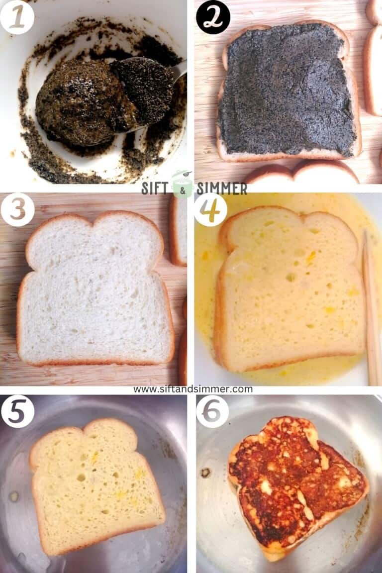 Black Sesame French Toast | Sift & Simmer