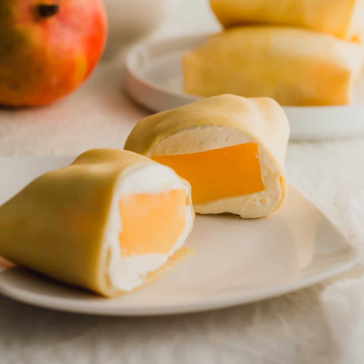 Hong Kong-Style Mango Cream Pancakes | Sift & Simmer
