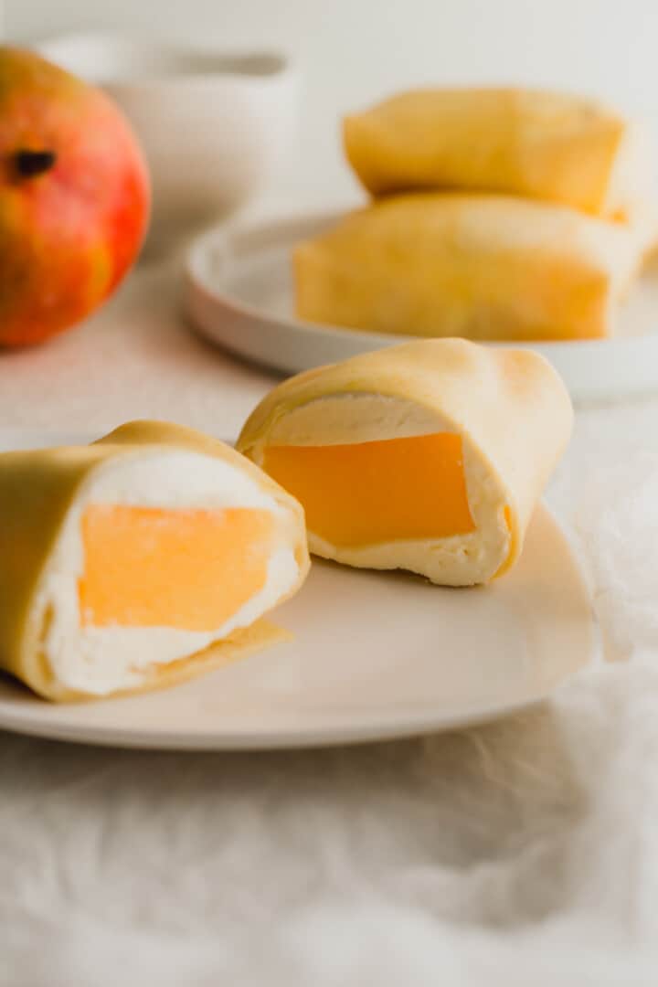 Hong Kong-Style Mango Cream Pancakes | Sift & Simmer