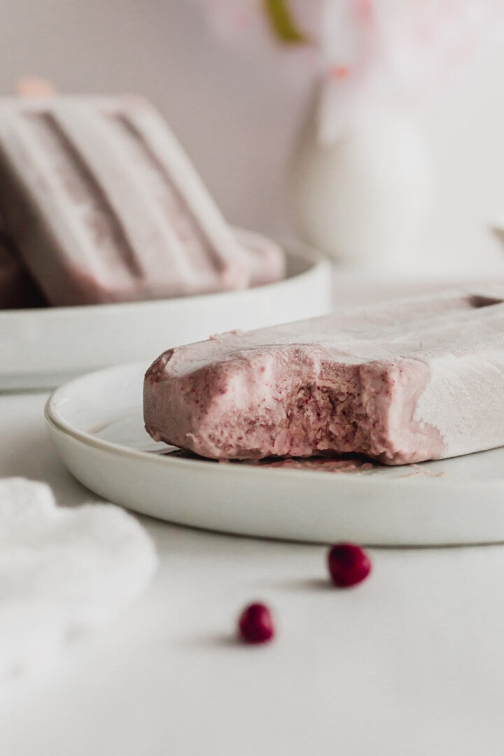 Creamy Red Bean Popsicles | Sift & Simmer