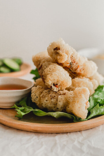 Crispy Net Spring Rolls | Sift & Simmer