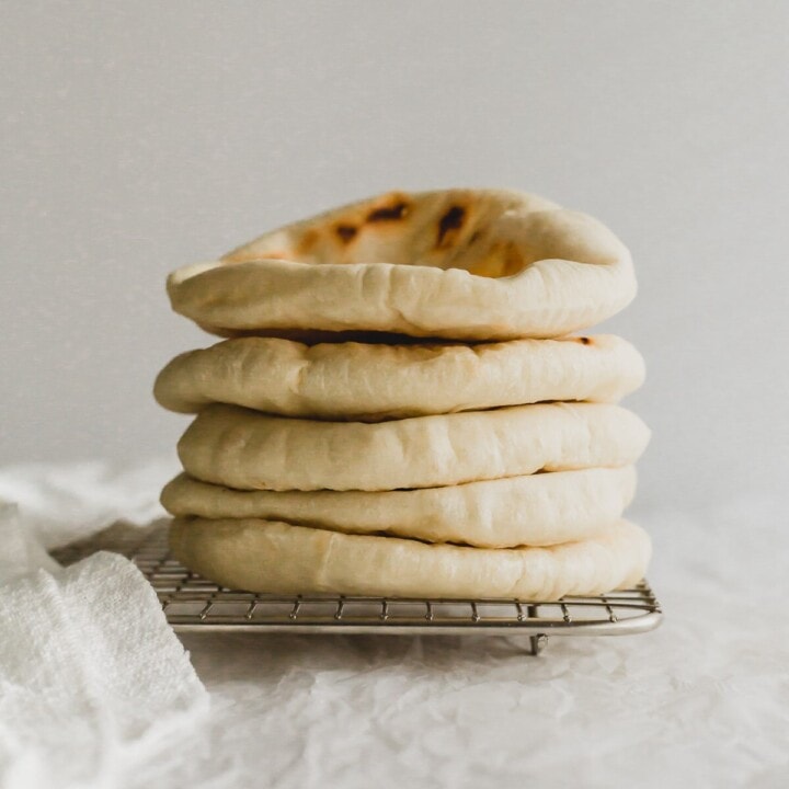 Puffy Pita Bread | Sift & Simmer