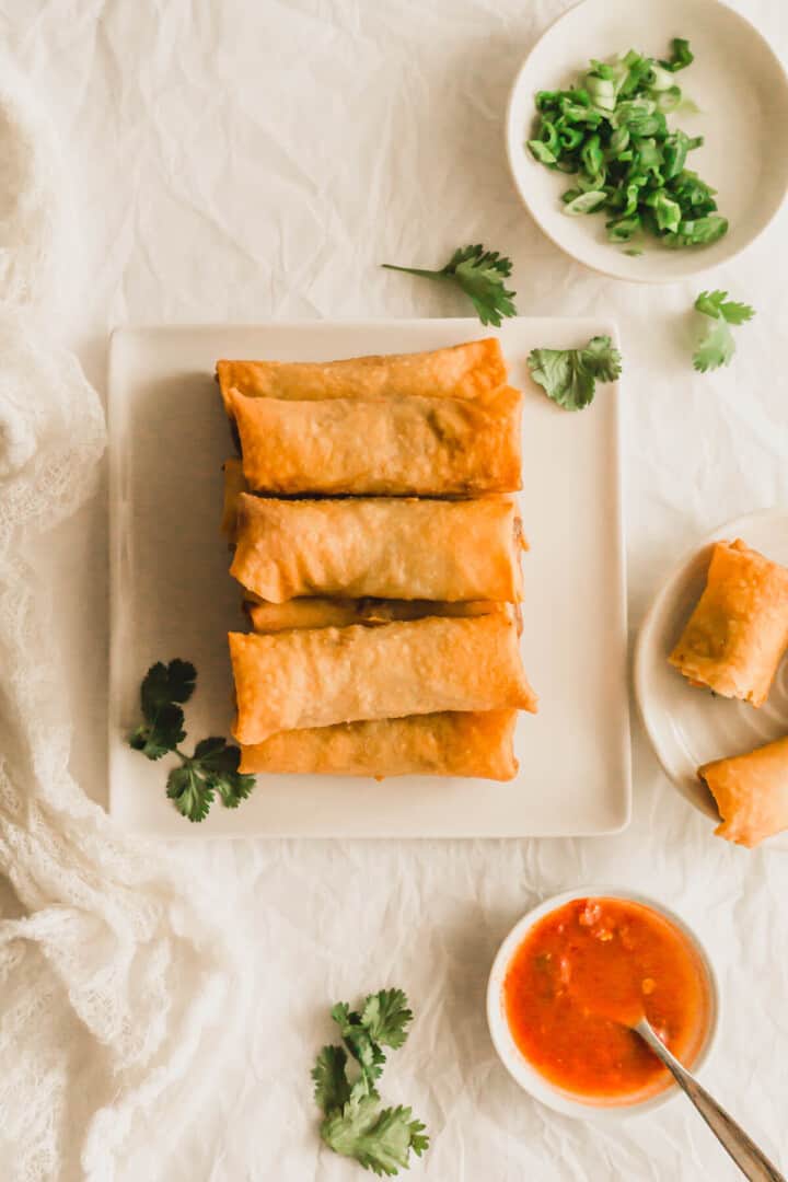 Chinese Spring Rolls | Sift & Simmer
