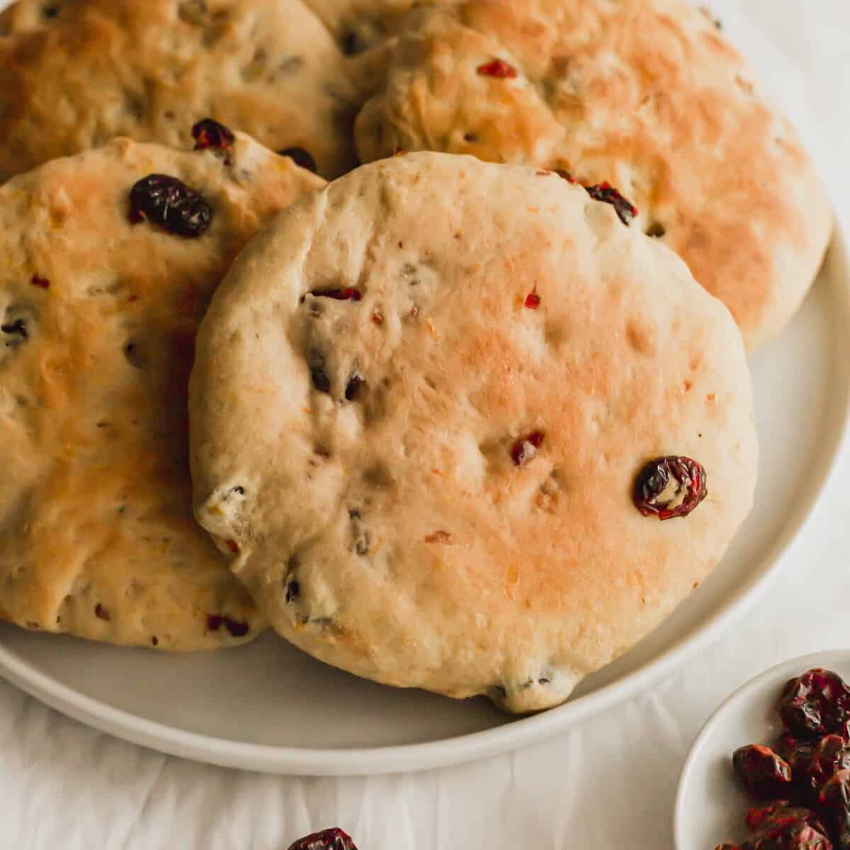 Cranberry Orange Breakfast Rounds | Sift & Simmer