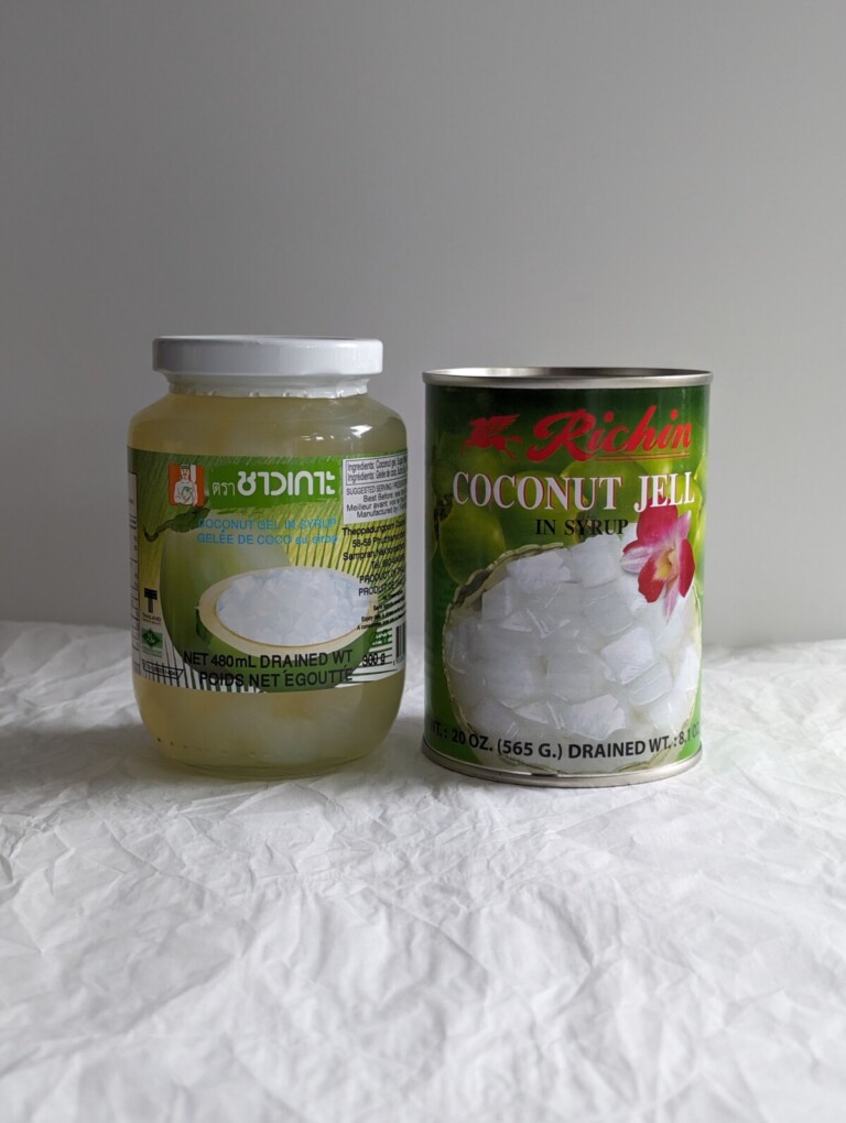 Mango Pudding with Nata de Coco Jelly | Sift & Simmer