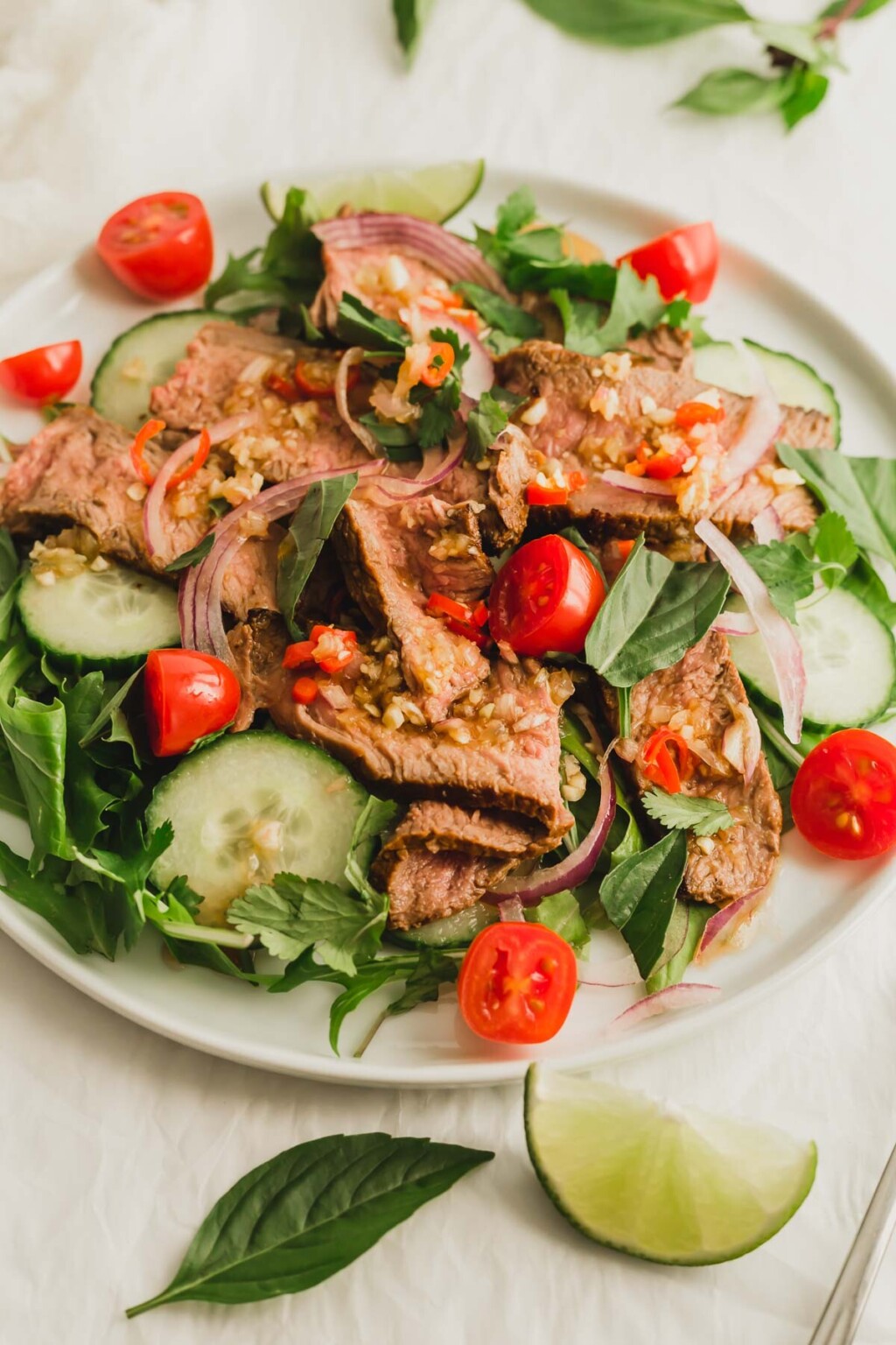 Thai Grilled Beef Salad | Sift & Simmer