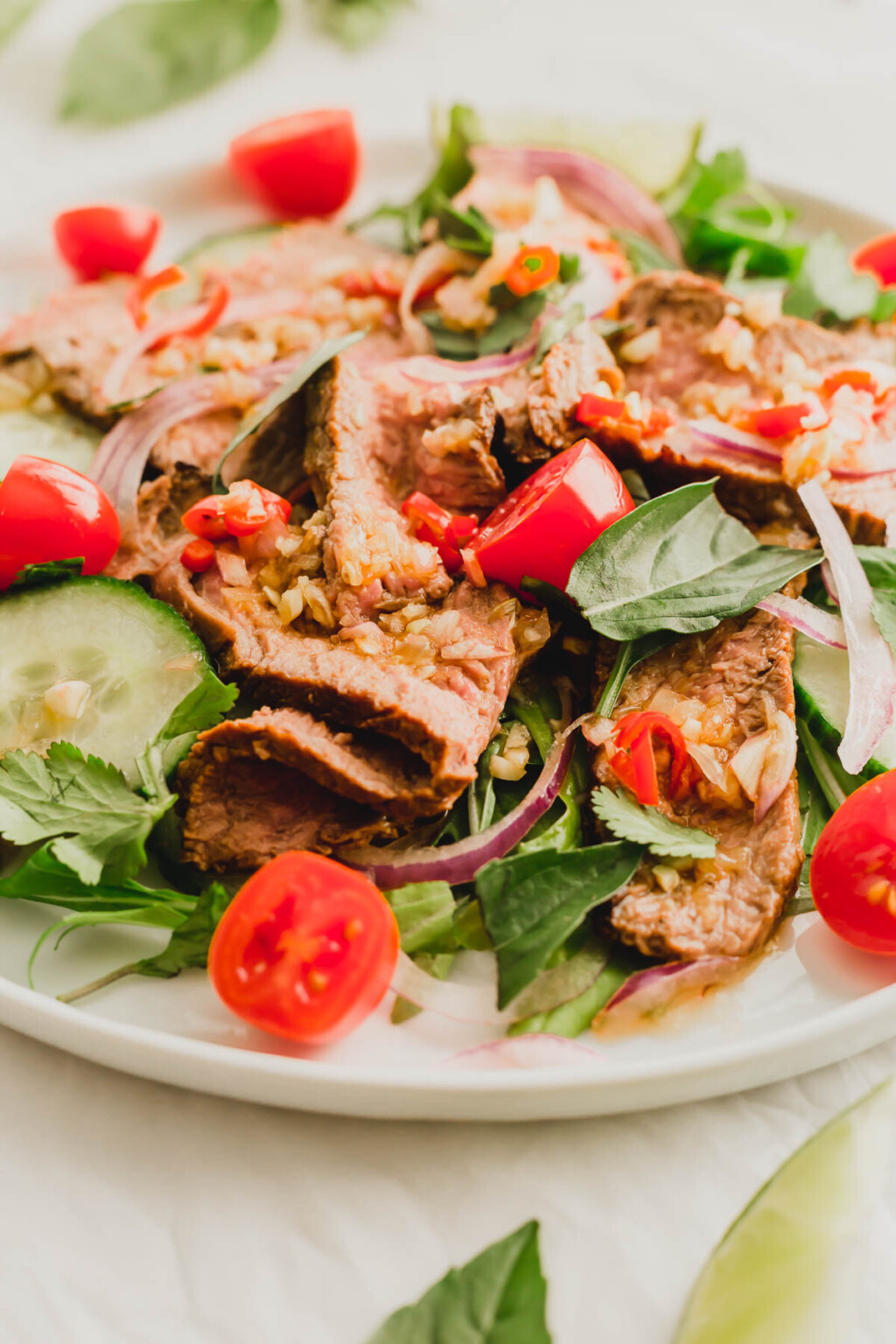 Thai Grilled Beef Salad | Sift & Simmer