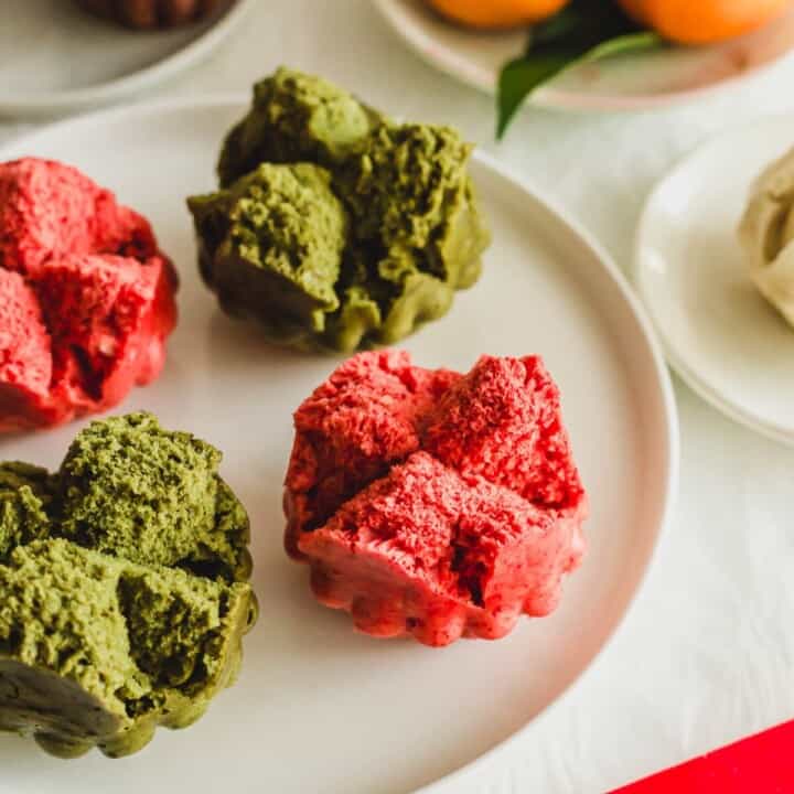 Chinese Prosperity Cakes (Fa Gao/Fat Goh 發糕) | Sift & Simmer