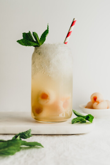 Lychee Soda | Sift & Simmer