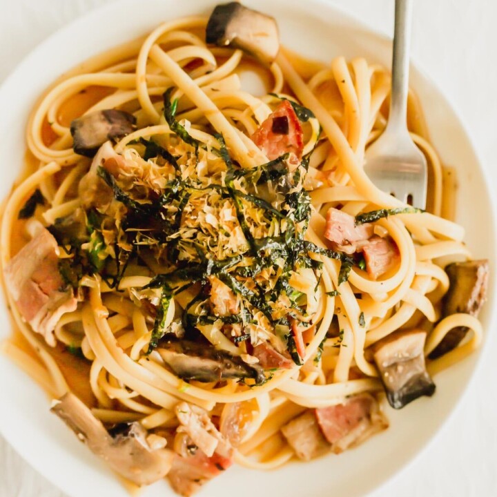 Wafu Pasta (Japanese-Style Pasta) | Sift & Simmer
