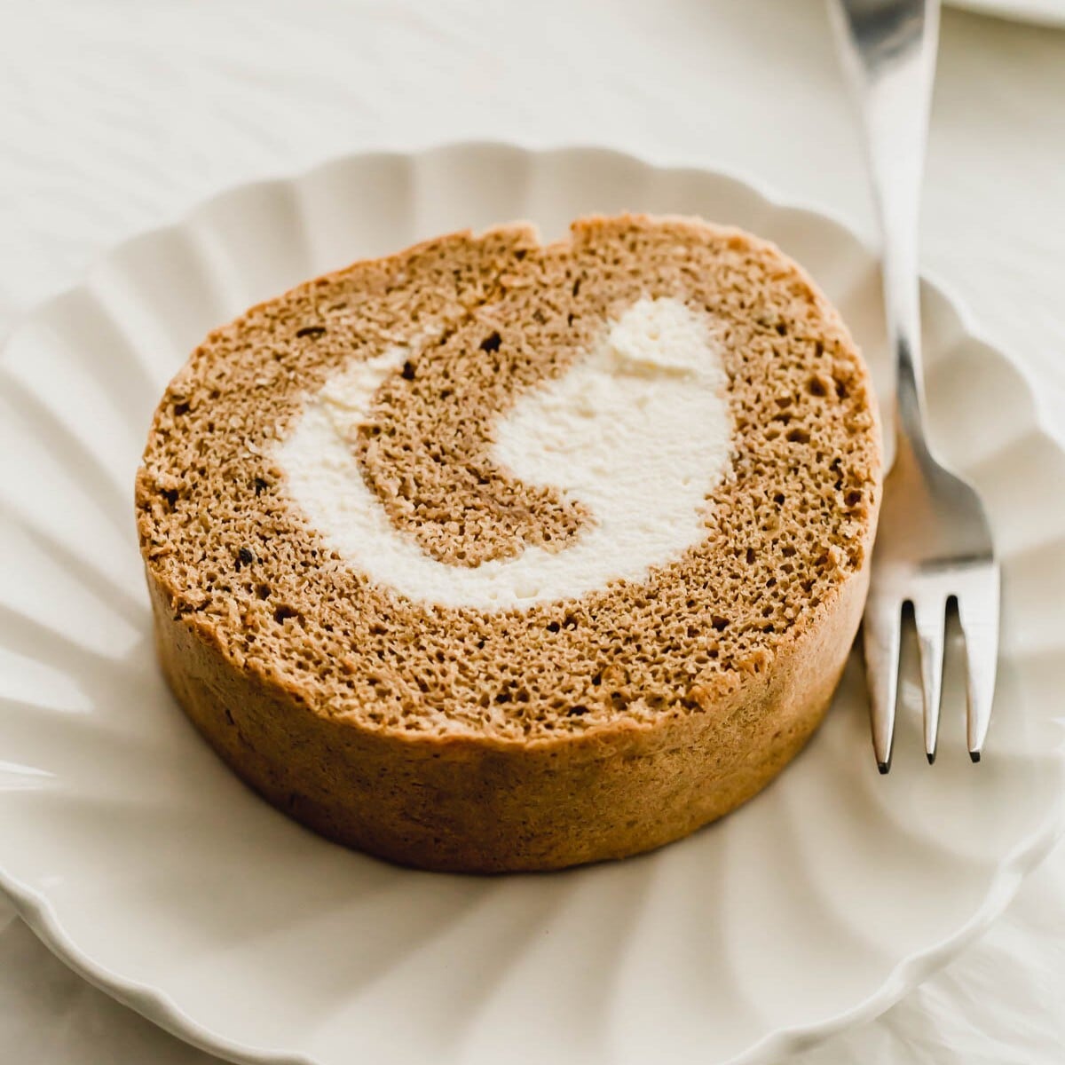Oolong Tea Roll Cake | Sift & Simmer