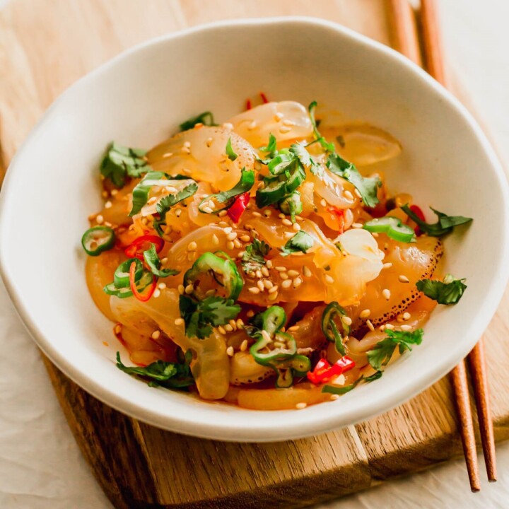 Cold Sesame Jellyfish Salad | Sift & Simmer