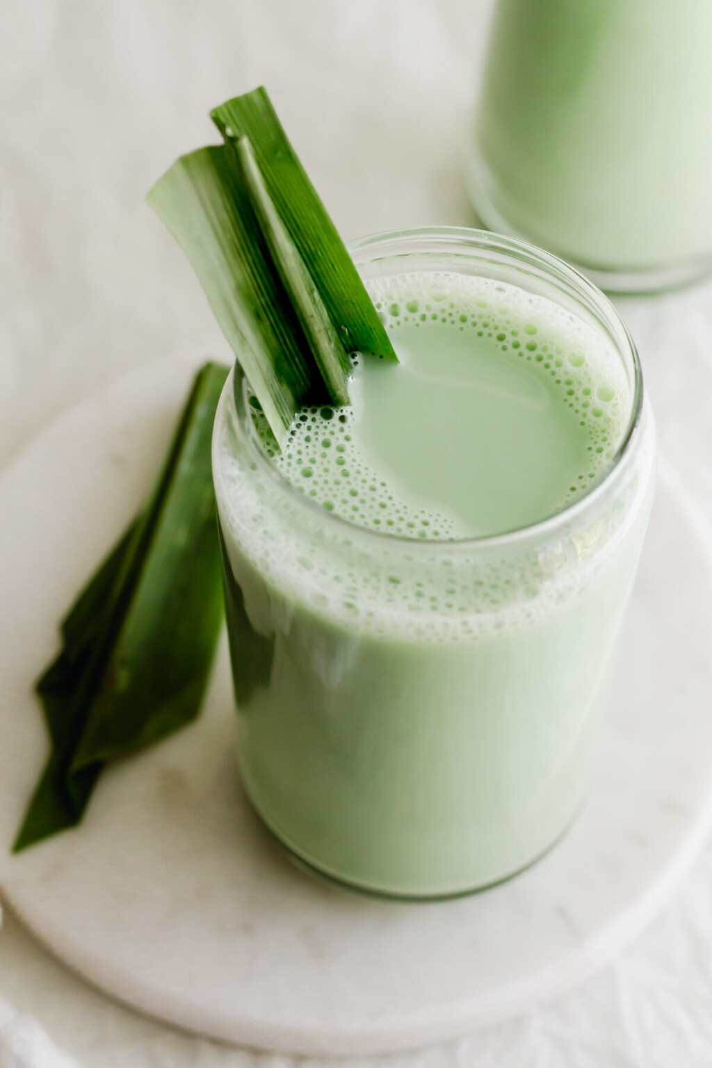 Pandan Soy Milk | Sift & Simmer