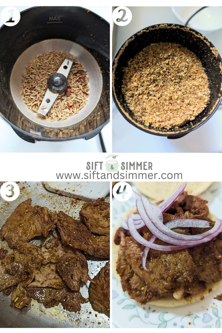 Cumin Lamb Burger (Rou Jia Mo 肉夹馍) | Sift & Simmer